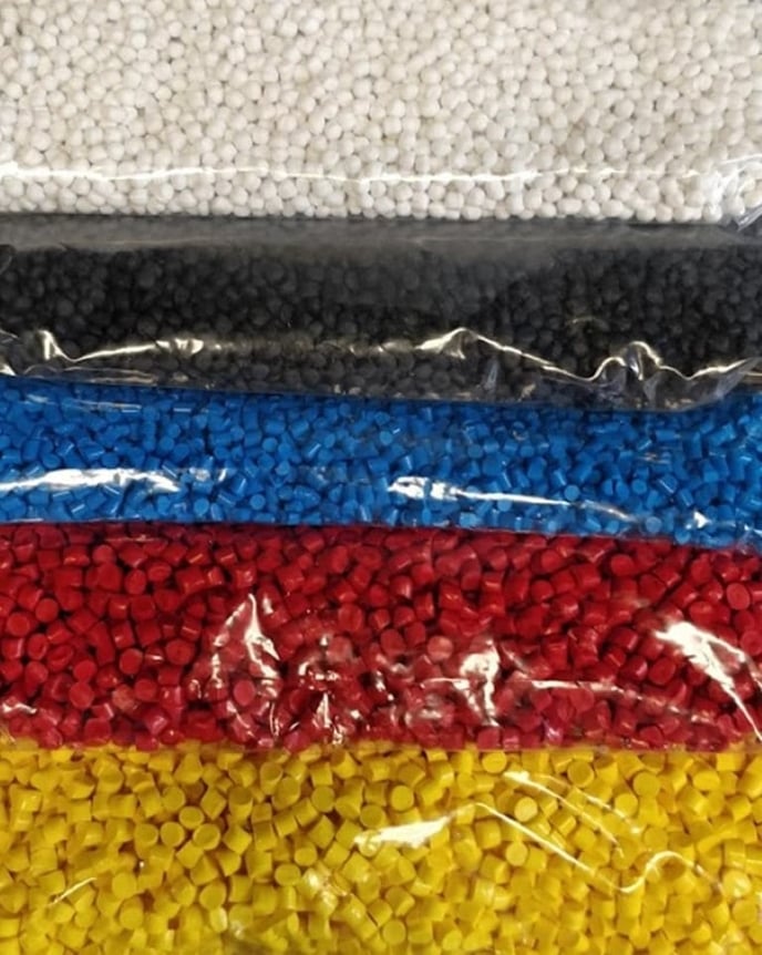 PLA colored filament: extrusion walkthrough using masterbatches